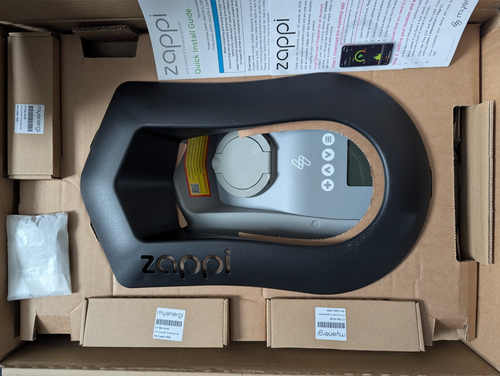 Zappi EV Charger 7kW 22kW Multiphase Black Untethered Zapp - NEW VAT ...