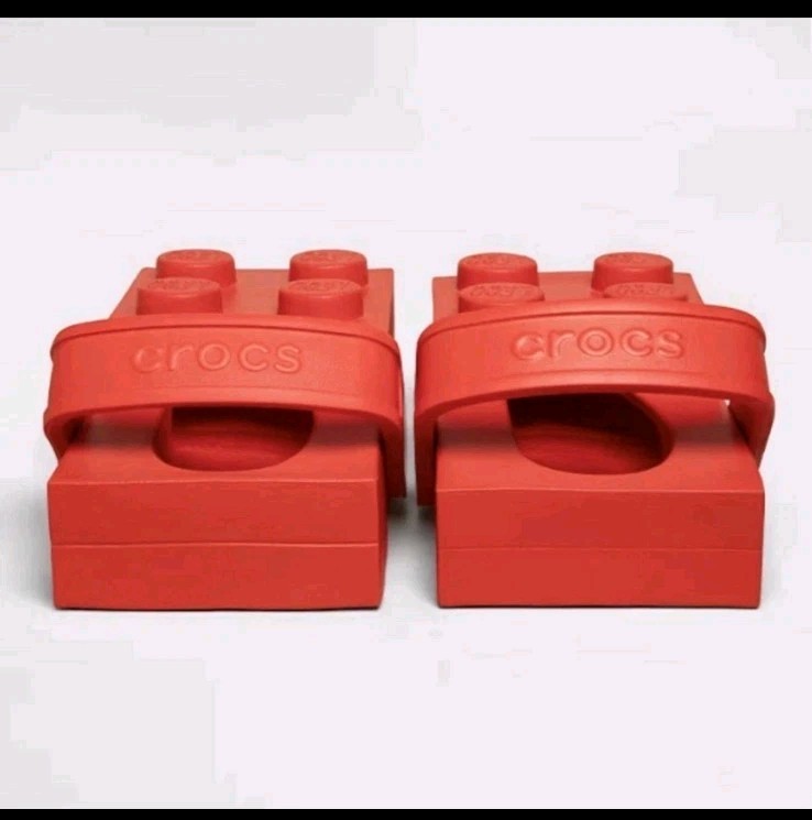 Size 11 - LEGO x Crocs Red Brick Clogs Men Adult Slip On Shoes PRESALE ...