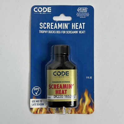 Code Blue Screamin’ Heat - Trophy Bucks Beg For Screaming' Heat - 1 fl ...