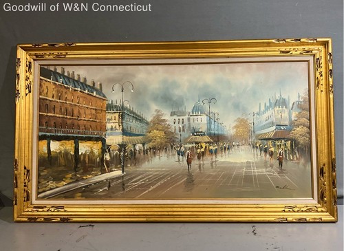 Signed Landscape Portrait Painting | eBay