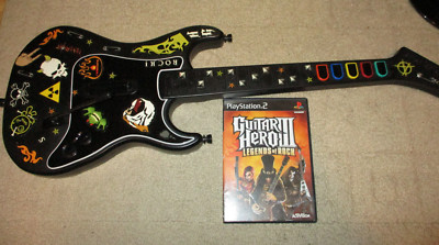 Wireless Kramer Striker Guitar (No Dongle) and Guitar Hero 3 game for ...