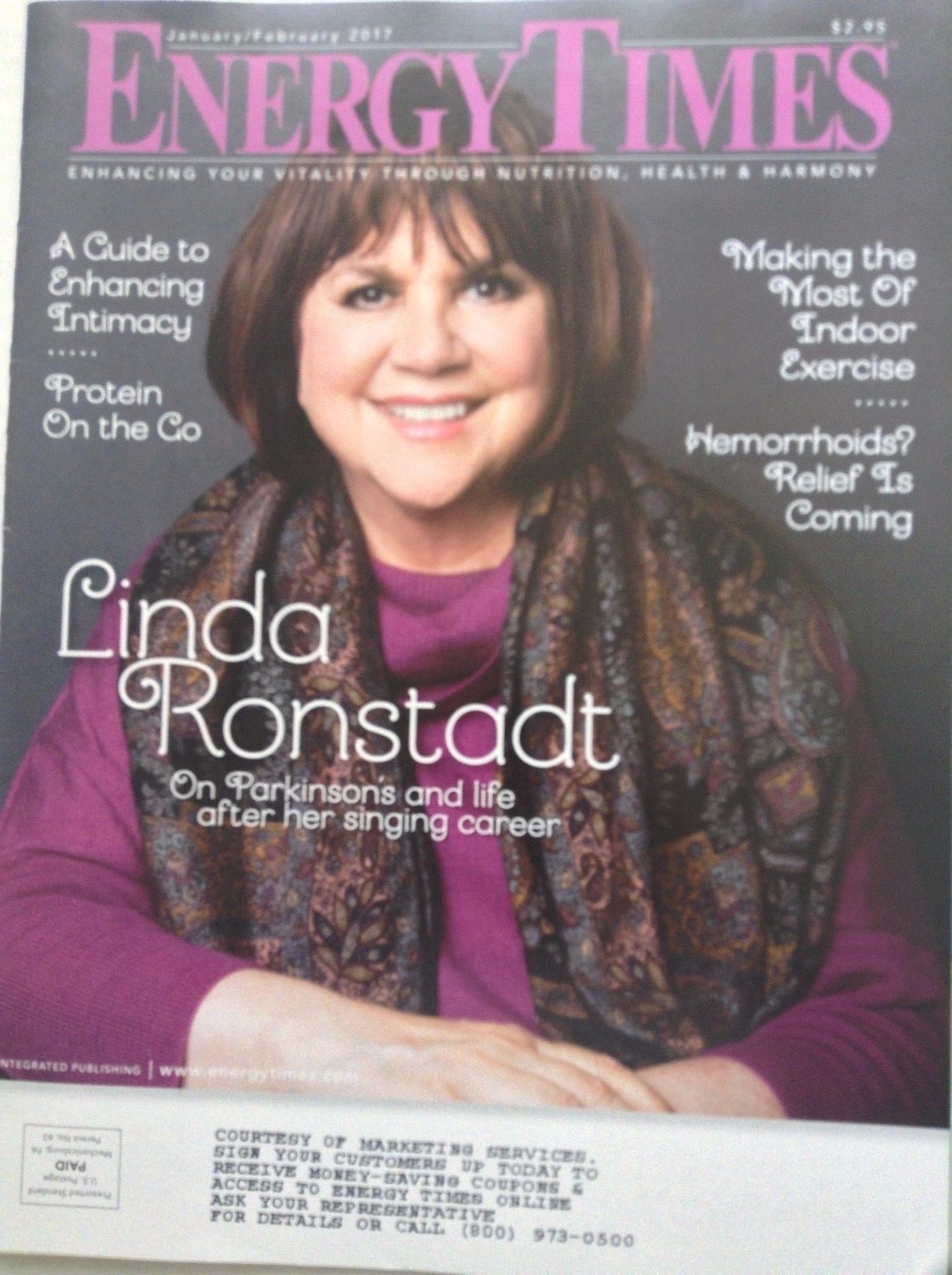 Energy Times Magazine Linda Ronstadt January/February 2017 092117nonrh ...