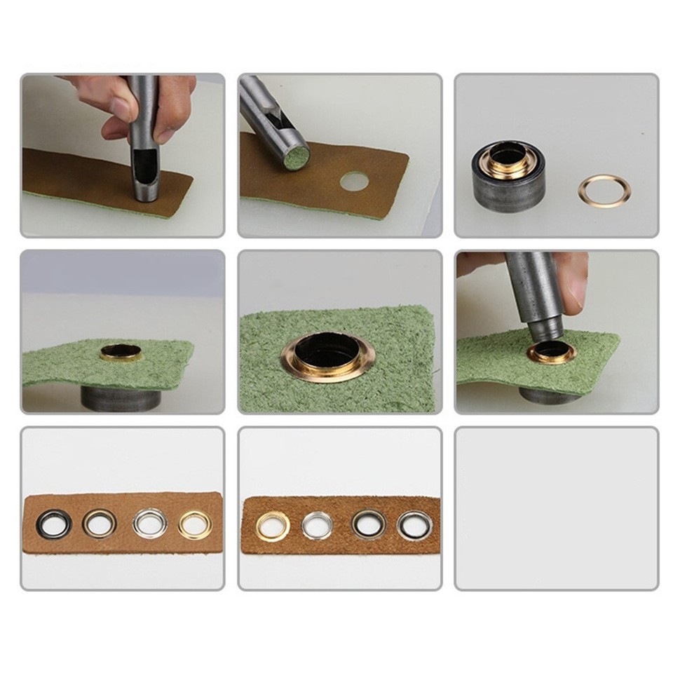 High Quality Stainless Steel Eyelets Rivets for Sewing Leatherwork and ...