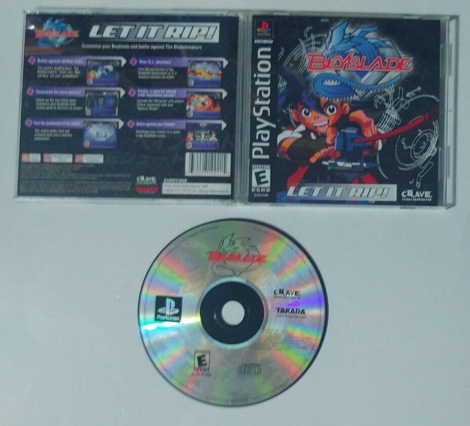 PlayStation 1 - Beyblade Let It Rip! ( 2002) PS1 used Tested ...