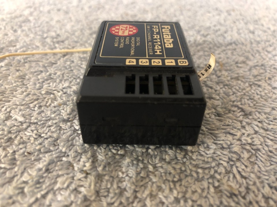 Futaba FP-R114H 4 Channel 72 MHz AM Receiver Channel 18 | eBay