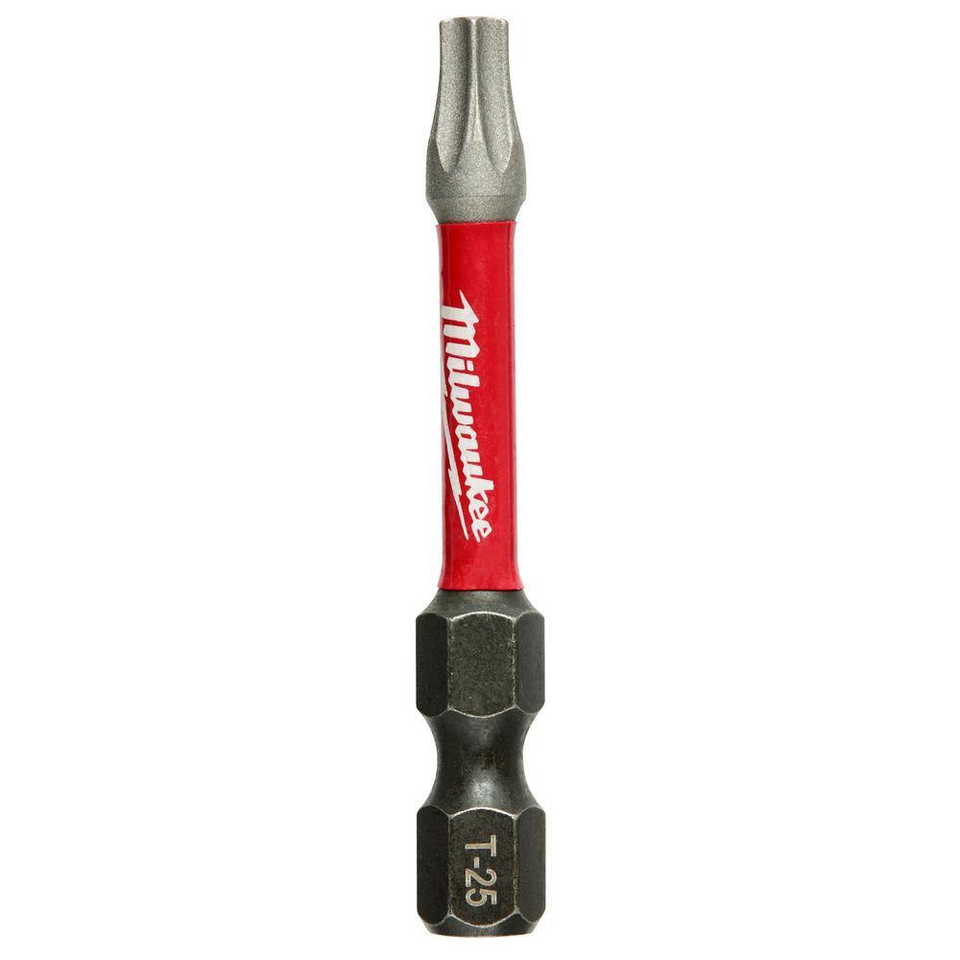 SHOCKWAVE Impact Duty 2 In. T25 Torx Alloy Steel Screw Driver Bit (15 ...