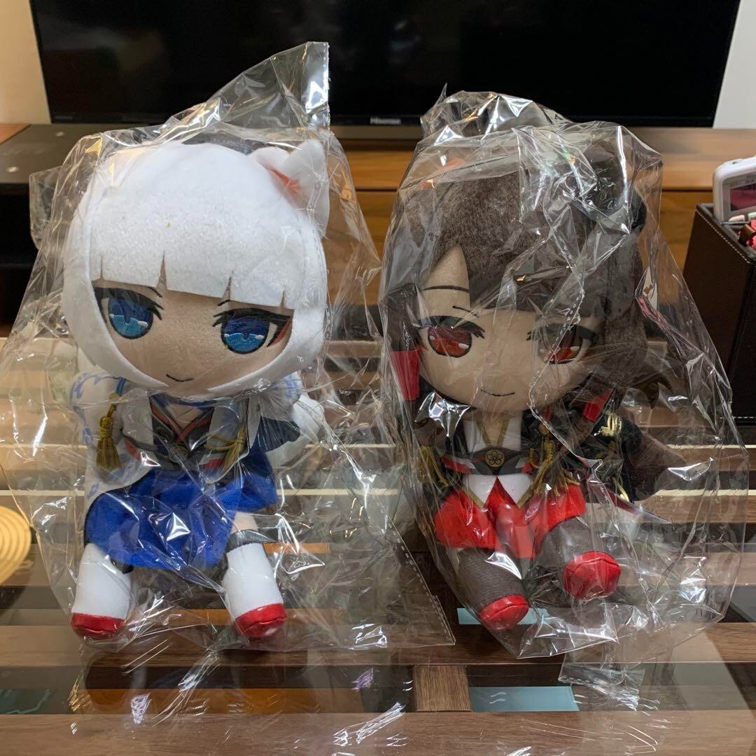 Azur Lane Gift Akagi & Kaga Plush Doll 20cm 7.8" Official | eBay