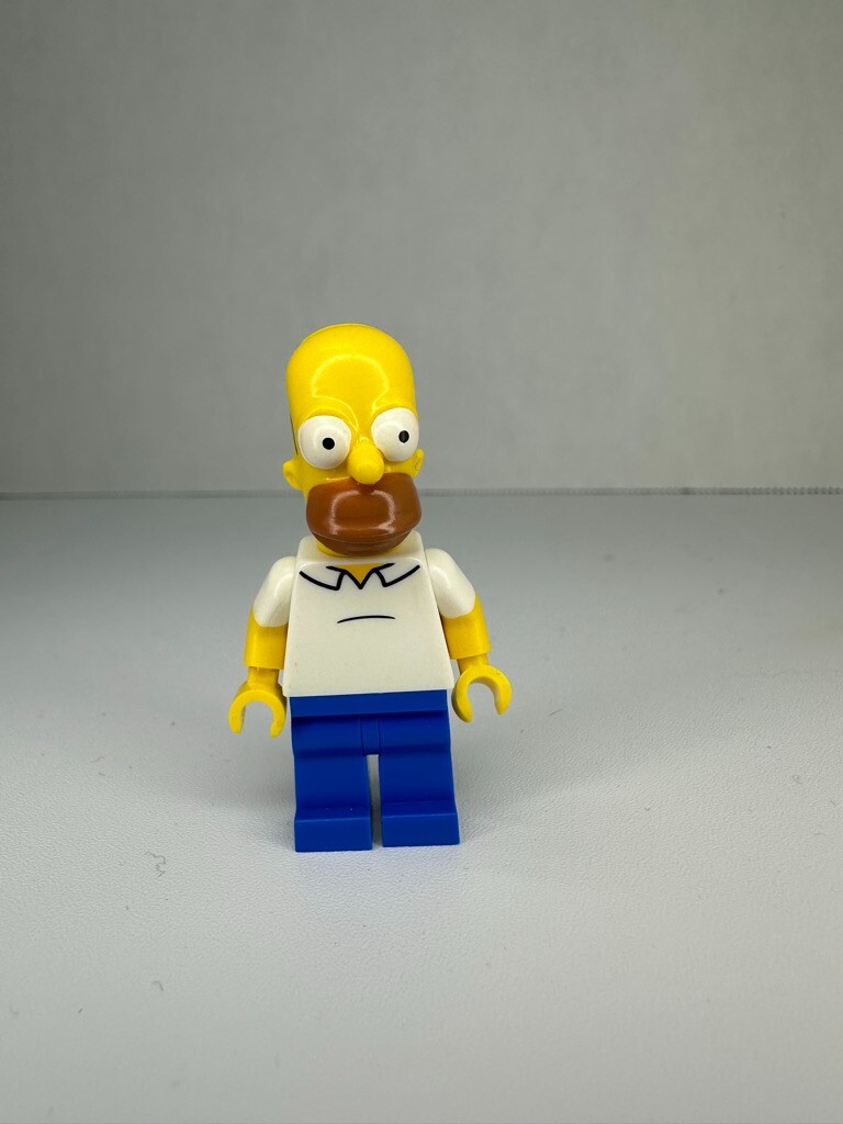 Lego Minifigure Homer Simpson series 1 sim007 | eBay