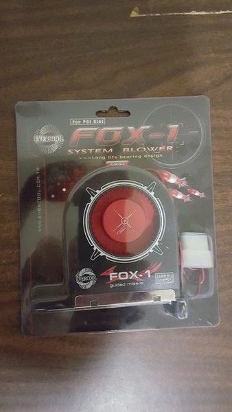 EVERCOOL Sb-f1 Fox-1 Guided Missile System Blower PCI Slot Case Cooling ...