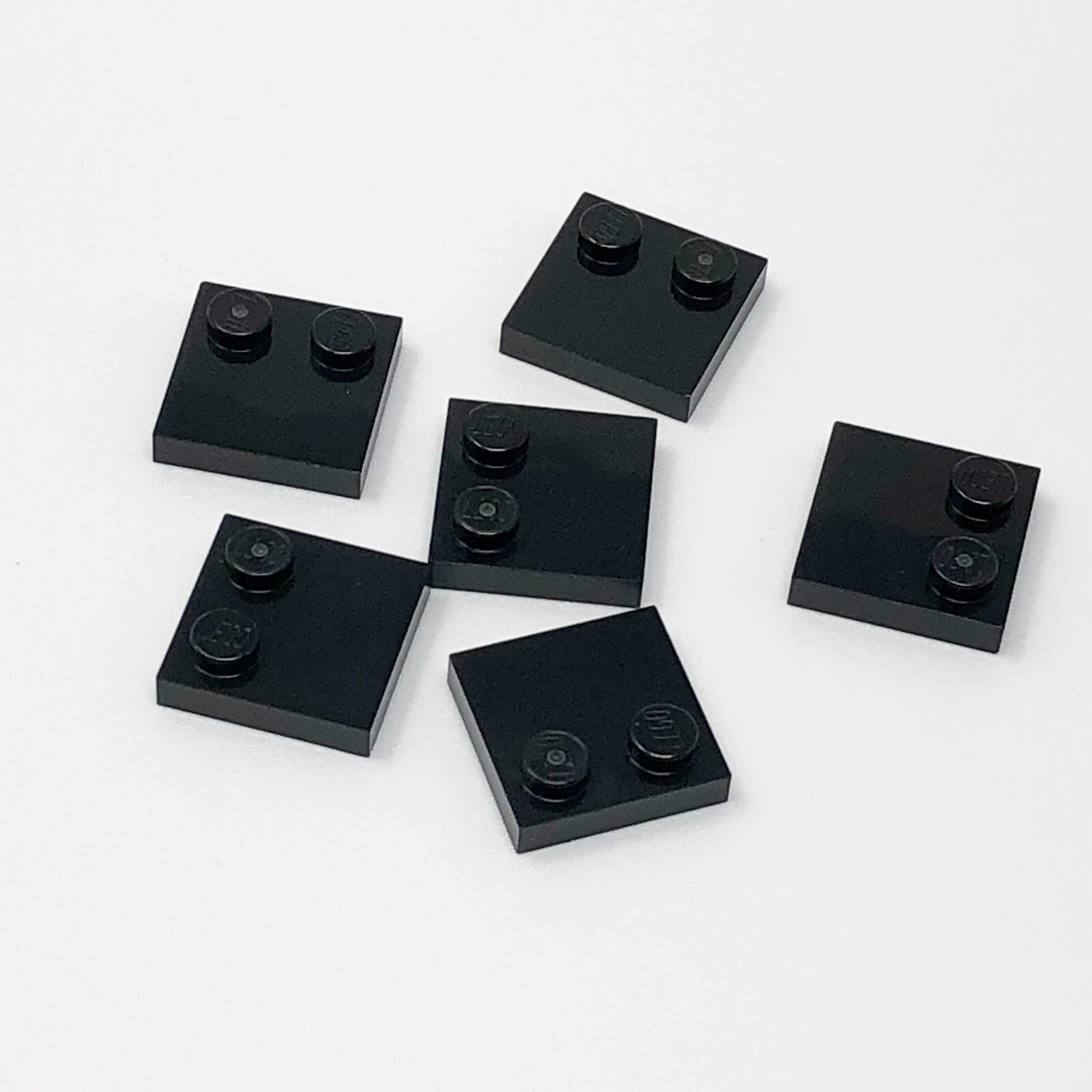 33909 LEGO Parts Tile Modified 2x2 w/ Studs on Edge BLACK (6) | eBay
