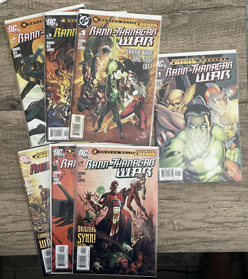 DC Comics Rann-Thanagar War 1 2 3 4 5 6 + Special 1 Complete Lot 2005 ...