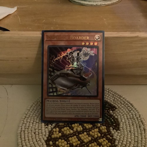 Yu-Gi-Oh! TCG Inspector Boarder Duel Devastator Ra01-en010 1st Edition ...