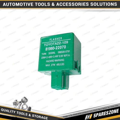 Pro-Kit Electronic Flasher - 3 Pin Flasher 23W x 2 8W 3.4W with Blister ...