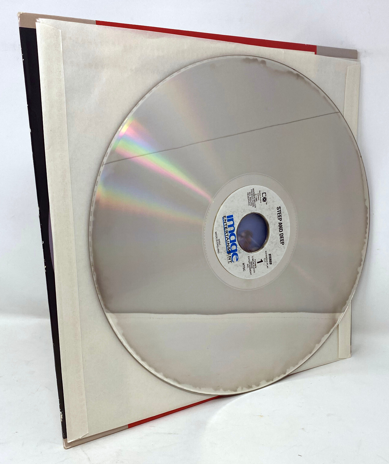 Warren Miller’s Steep and Deep Laserdisc ID5266LO Skiing LD Laser Disc ...