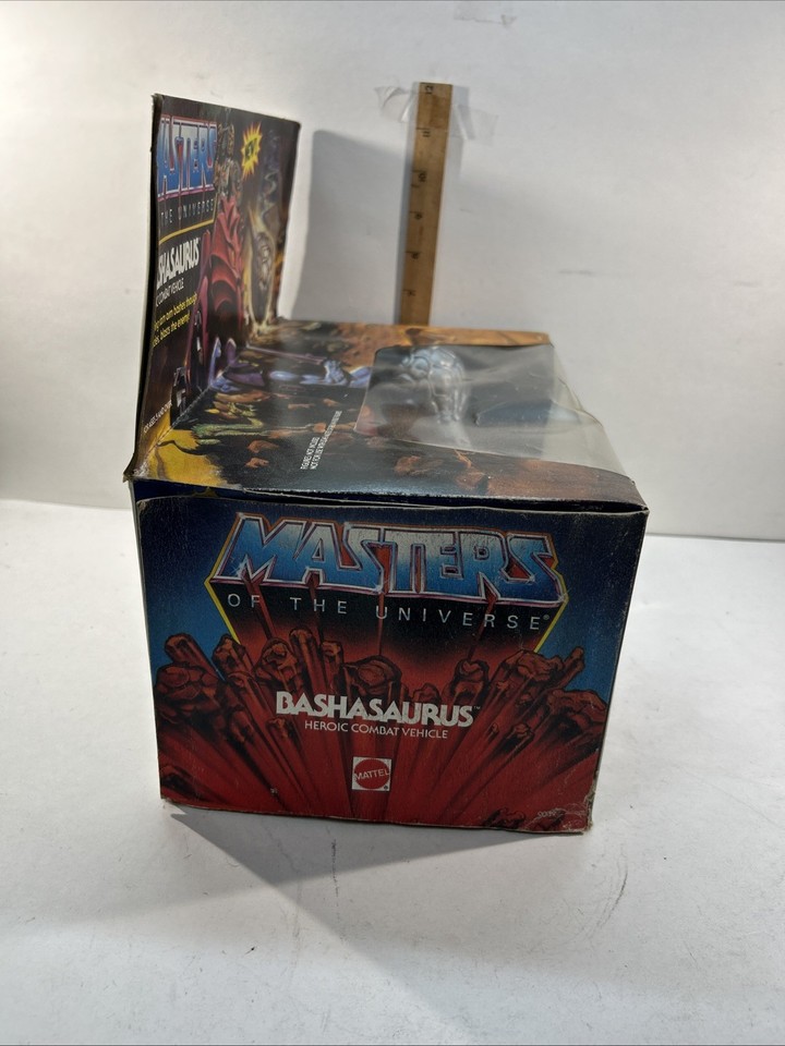 Bashasaurus 1984 MASTERS OF THE UNIVERSE MOTU Vintage Mattel NEW SEALED ...