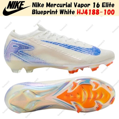 Nike Mercurial Vapor 16 Elite Blueprint White HJ4188-100 Men's Size ...