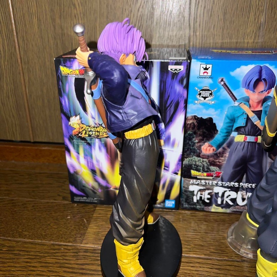 Dragon Ball Z Trunks Master Stars Piece MSP Figures Set 2 - Banpresto ...