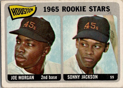 1965 Topps JOE MORGAN ROOKIE Houston Colt .45s #16 G/VG Condition | eBay