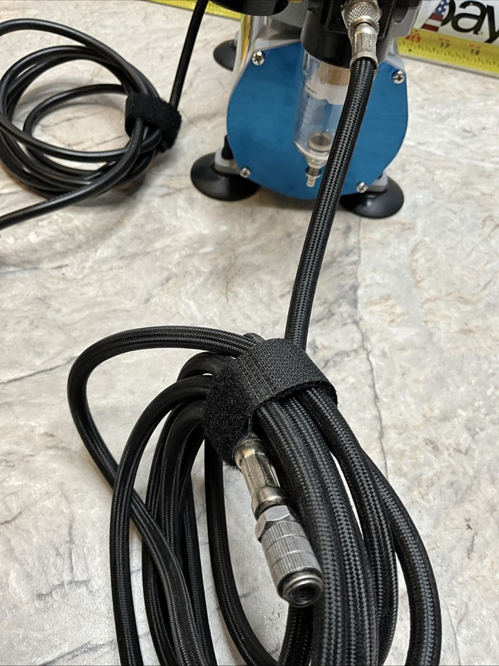 AVANTI Airbrush Compressor Combo Kit AV-AB-01 INDOOR 120VAC 3-WIRE 1/4 ...