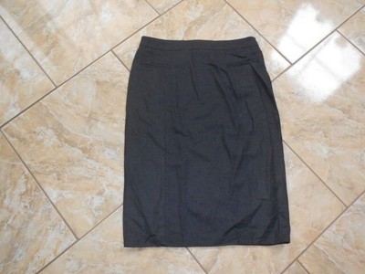 Markenlos Pencil Wool Skirt 40 Grey Mottled Very Good #D7948 | eBay ...