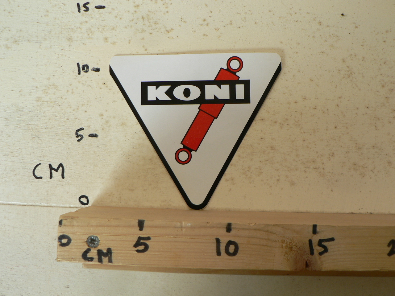 STICKER,DECAL KONI 13 CM A SCHOKBREKERS | eBay