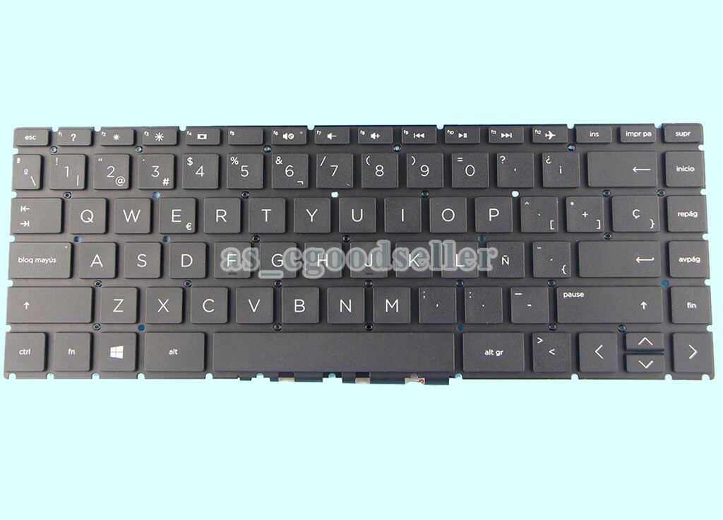 for HP Home 14-cm0007la 14-cm0008la 14-cm0010la Keyboard Espanol ...