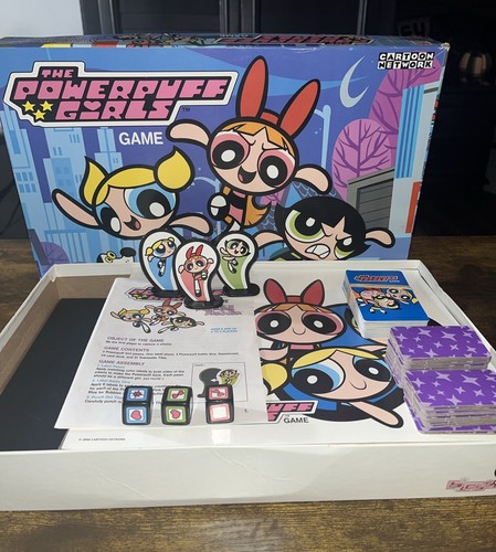 Vintage 2000 Milton Bradley The Powerpuff Girls Board Game READ | eBay