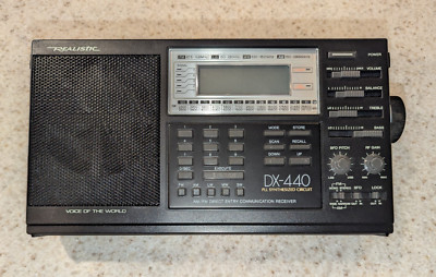 Realistic DX-440 AM/FM Direct Entry Communication Receiver Tested ...