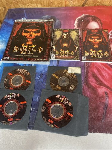 Diablo 2 PC Game Complete 3 Discs Plus Strategy Guide And Keys | eBay