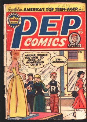 Pep #85 1951 - Archie -P/FR - Comic Book | eBay