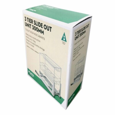 Practa Solutions 300mm 3 Tier Slide Out Unit | eBay