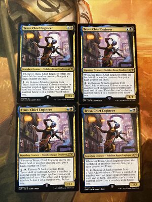 TRUSS, CHIEF ENGINEER x4 mtg NM Unfinity 4 Rare | eBay