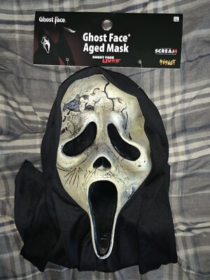Ghost Face Aged Mask Scream VI 6 Tagged Official Mask | eBay