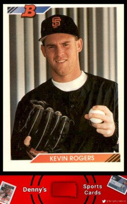 1992 Bowman #415 Kevin Rogers San Francisco Giants Baseball Card | eBay