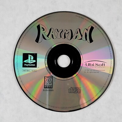 Rayman [Greatest Hits] - Loose Sony PS1 Playstation 1 Disc | eBay