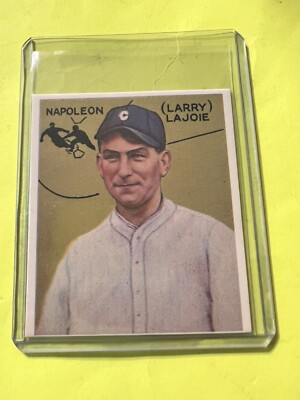 REPRINT of 1933 Goudey Gum Napoleon Lajoie #106 Baseball Card Cleveland ...