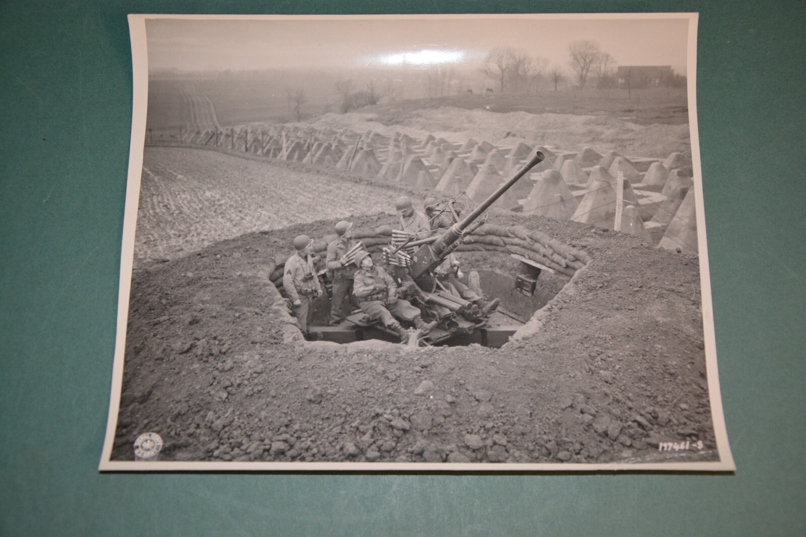 WWII SIGNAL CORPS PHOTOGRAPH WW 2 NINTH ARMY ANTIAIRCRAFT UNIT | eBay