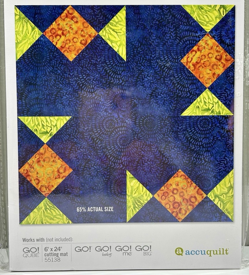 BRAND NEW - SEALED Accuquilt GO! FLYING FISH-9" Finished Die Pattern ...