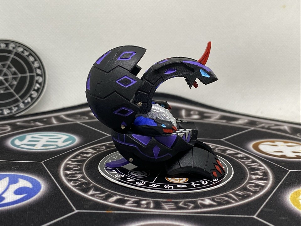 Bakugan Battle Brawlers Darkus Alpha Hydranoid Custom Made Anime ...
