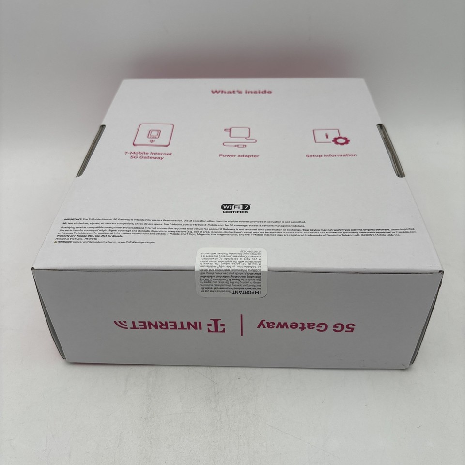 T-Mobile Gateway 5G - G5AR-1 Kit - White - - NEW In Box Free Shipping ...