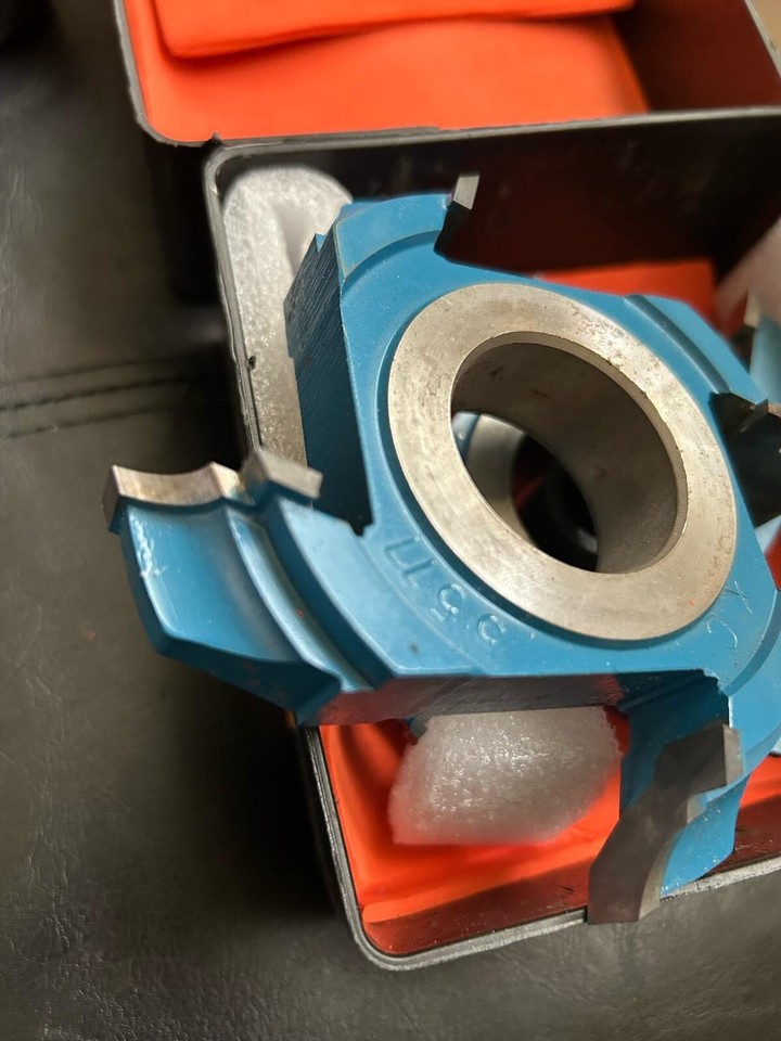 shaper cutters 1 1/4 bore Set Stile & Rail Door Frame Carbide Tipped ...