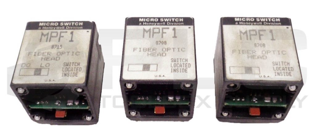 LOT OF 3 HONEYWELL MICROSWITCH MPF1 FIBER OPTIC HEADS | eBay