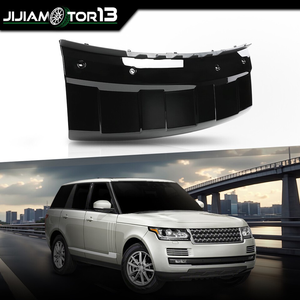 Fit For 2013-17 Land Rover Range Rover Black Front Bumper Skid Plate ...