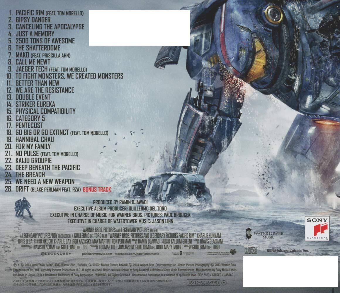 Ramin Djawadi Pacific Rim Soundtrack. Ltd (CD) | eBay