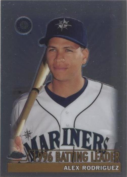 2000 Topps Chrome - Magic Moments Alex Rodriguez #479 1996 Batting ...