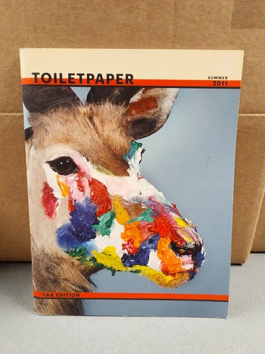 Toiletpaper Magazine Summer 2011 Tar Ed. Maurizio Cattelan Ferrari ...