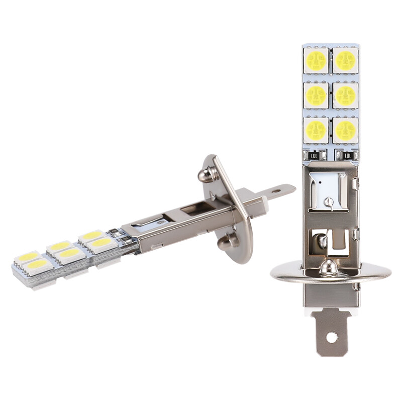 Super Bright H1 LED Headlight Bulbs Kit Cool White 6500K 3500000LM High ...