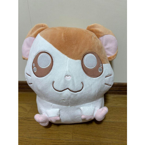 tottoko Hamtaro Super Large Plush Toy Fluffy toy 30cm jumbo big hamster ...