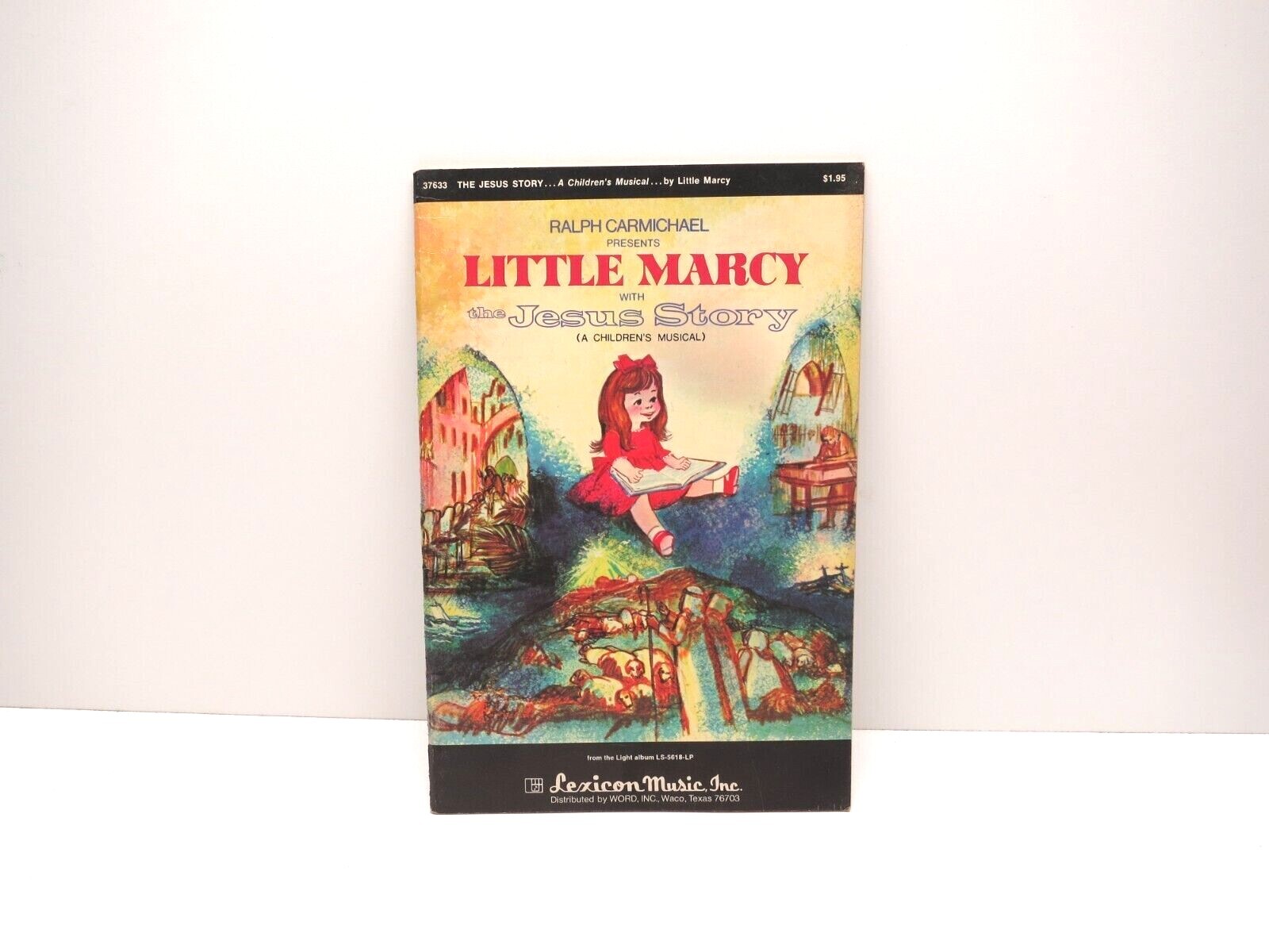 Little Marcy Jesus Story Vintage Sheet Music 1973 Lexicon Children's ...