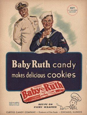 1944 Baby Ruth: Makes Delicious Cookies Vintage Print Ad | eBay